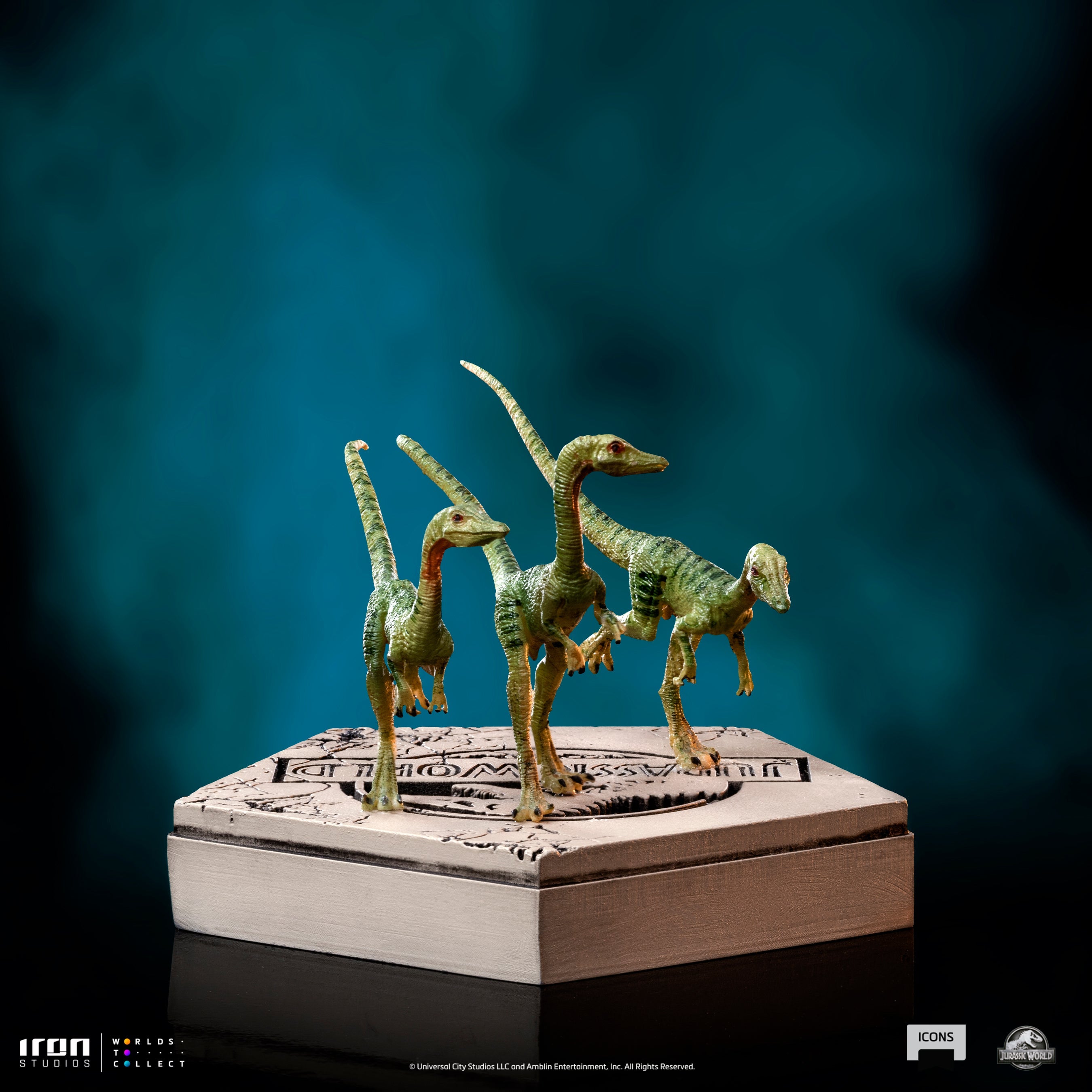 Compsognathus - Jurassic World Icons Figure – PNA Store